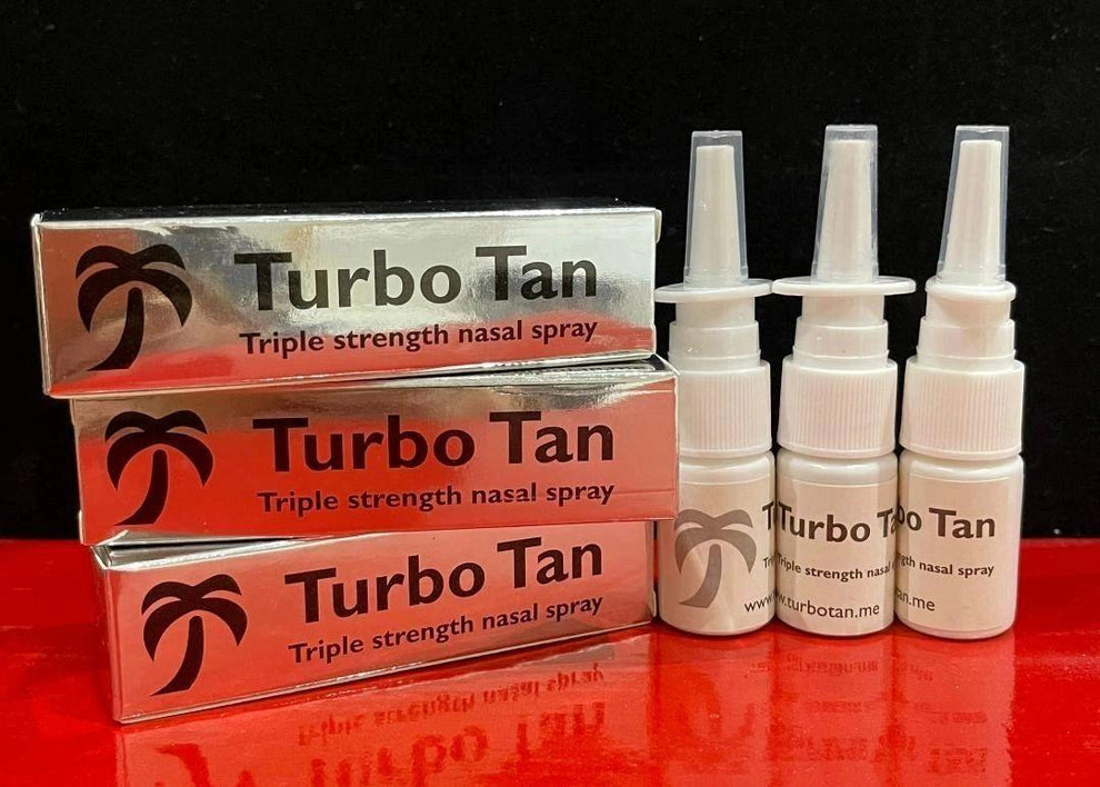 3 Bottles of Turbo Tan triple strength nasal sprays – Rapid Tanning ...